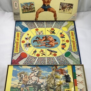 1965 Sons of Hercules Board Game by Milton Bradley Never Played ...