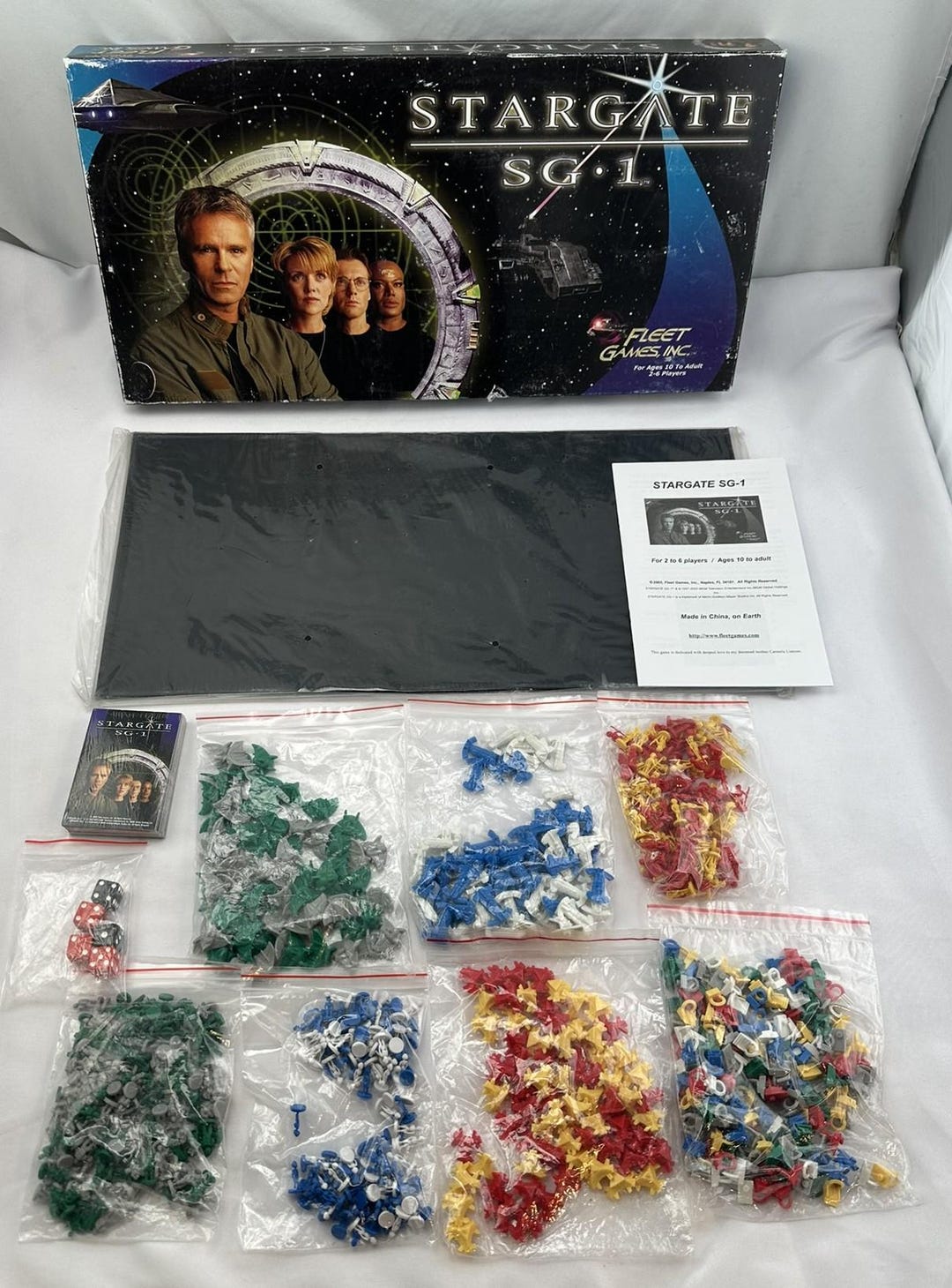 2003 Stargate SG-1 Board Game by Fleet Games Never Played, Cards, Board ...