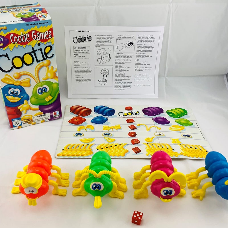 Vintage Cootie Game - Etsy