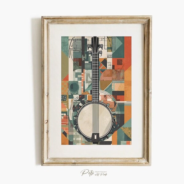 Banjo Art - Etsy