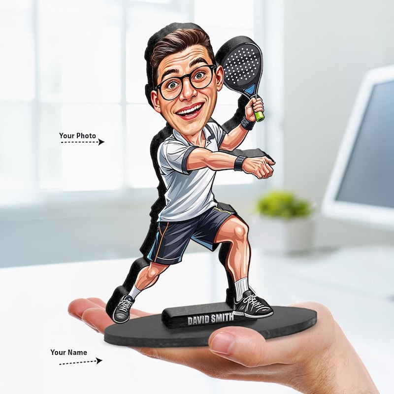 Paddle Cartoon Portrait - Etsy