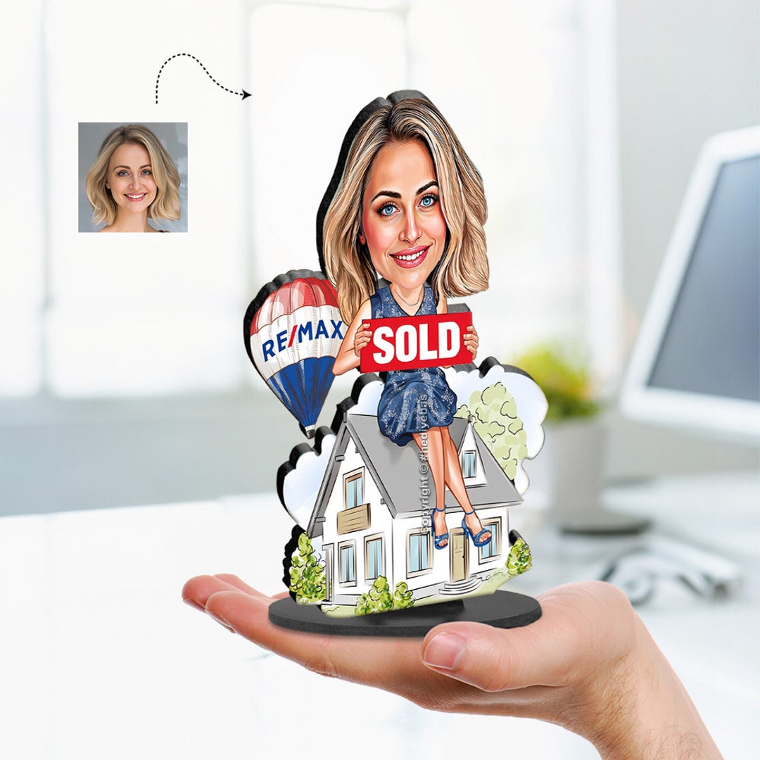 Personalized Realtor Closing Gift for Her, Figurine Trinket, Realtor ...