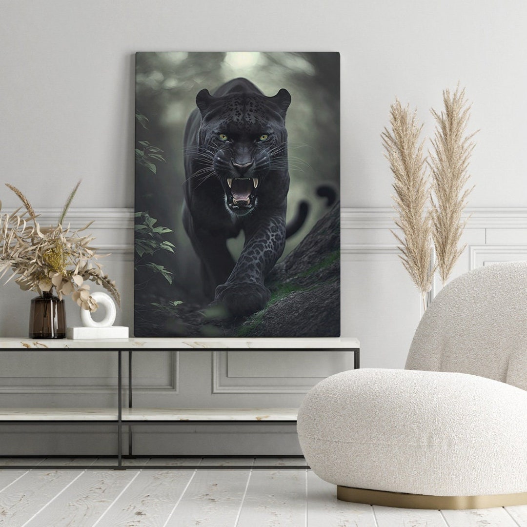 Panther Art Print Big Cat, PRINTABLE ART, Panther Print, Download ...