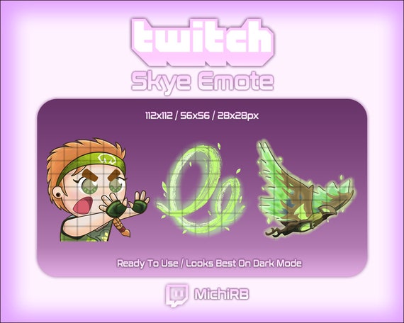 Skye Ability Valorant Emote for Twitch Streaming ready to - Etsy