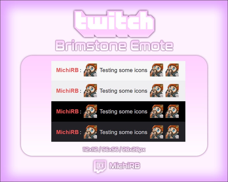 Thai Tea Boba Brimstone Valorant Emote for Twitch Streaming ready to ...
