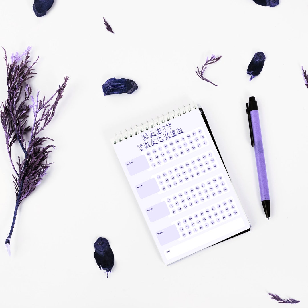 Holistic Habit Tracker: Digital Planner With Printable Template for ...