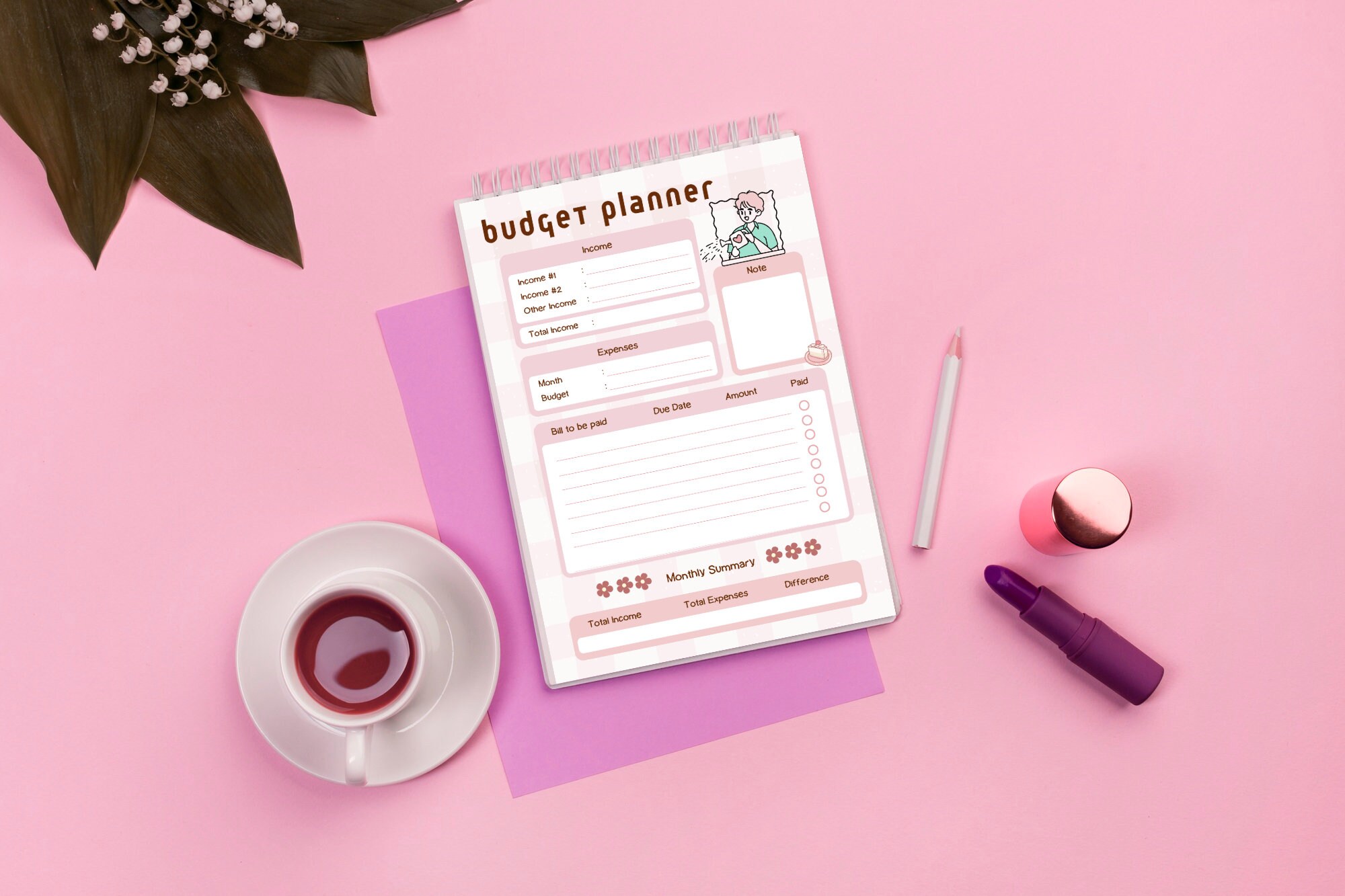 Ultimate Budget Planner - Budget Tracker, Expense Log, Savings Tracker ...