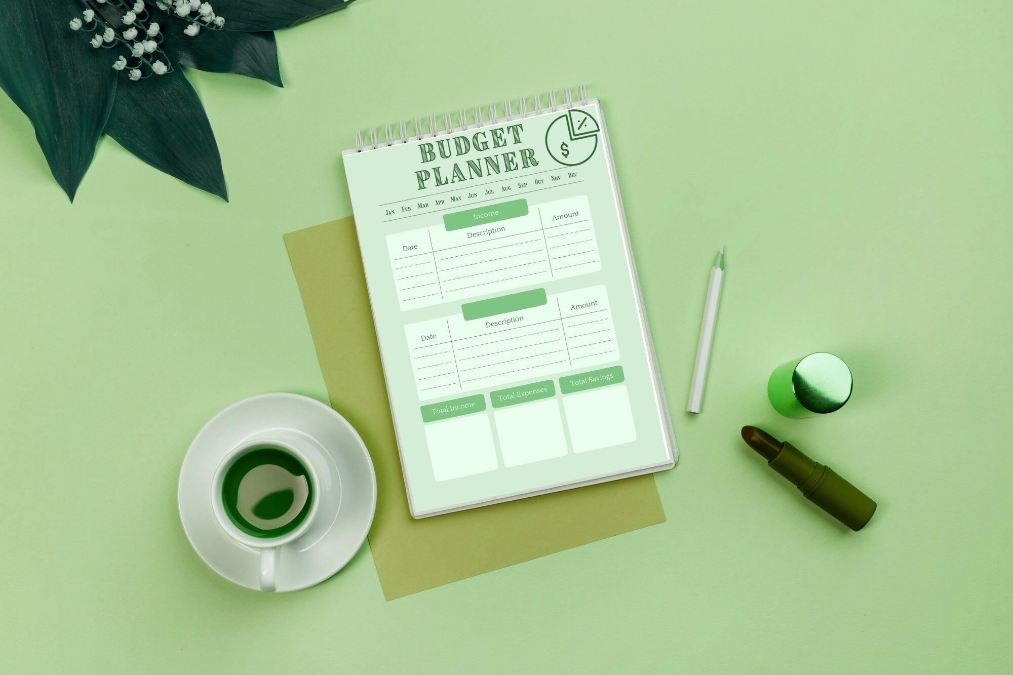 Minimalist Budget Planner Printable Financial Planning Sheets, Monthly ...