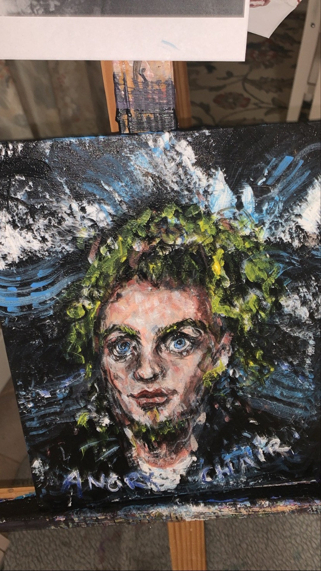 Layne Staley Angry Chair - Etsy
