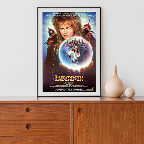 Labyrinth Poster - Etsy UK