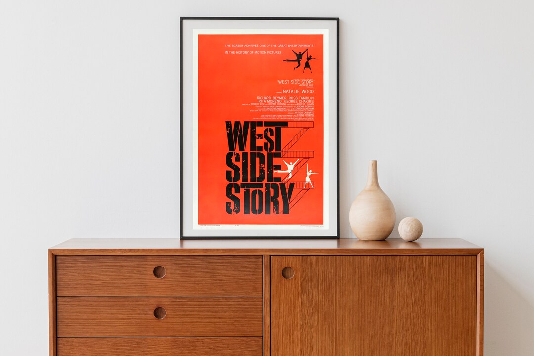West Side Story Musical Movie Poster Wall Art / Wall Decor / Poster ...
