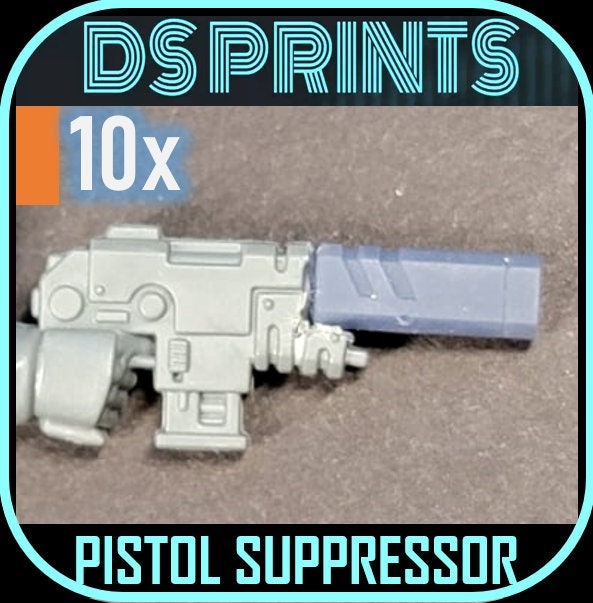 Miniature Toys Toys BOLTER RIFLE Hex SUPPRESSOR 10x bits compatable ...