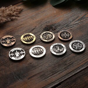 Groomsmen Gift Custom Challenge Coins for Wedding Party, Best Man Usher ...