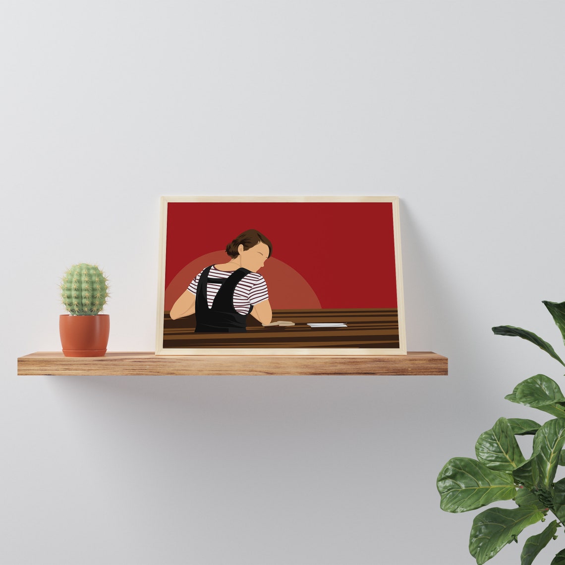 Fleabag Inspired Illustration, Phoebe Waller-bridge Illustration, Best ...