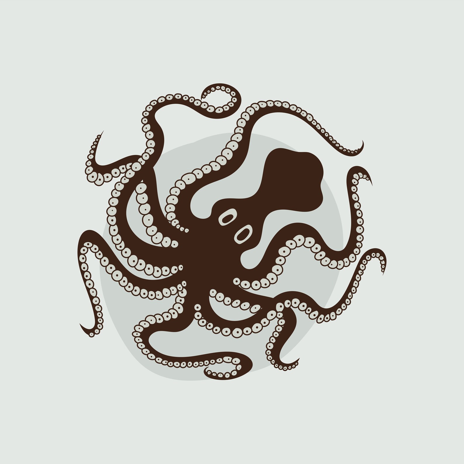 Minoan Octopus Wall Decor Greek Art Ancient Print | Etsy