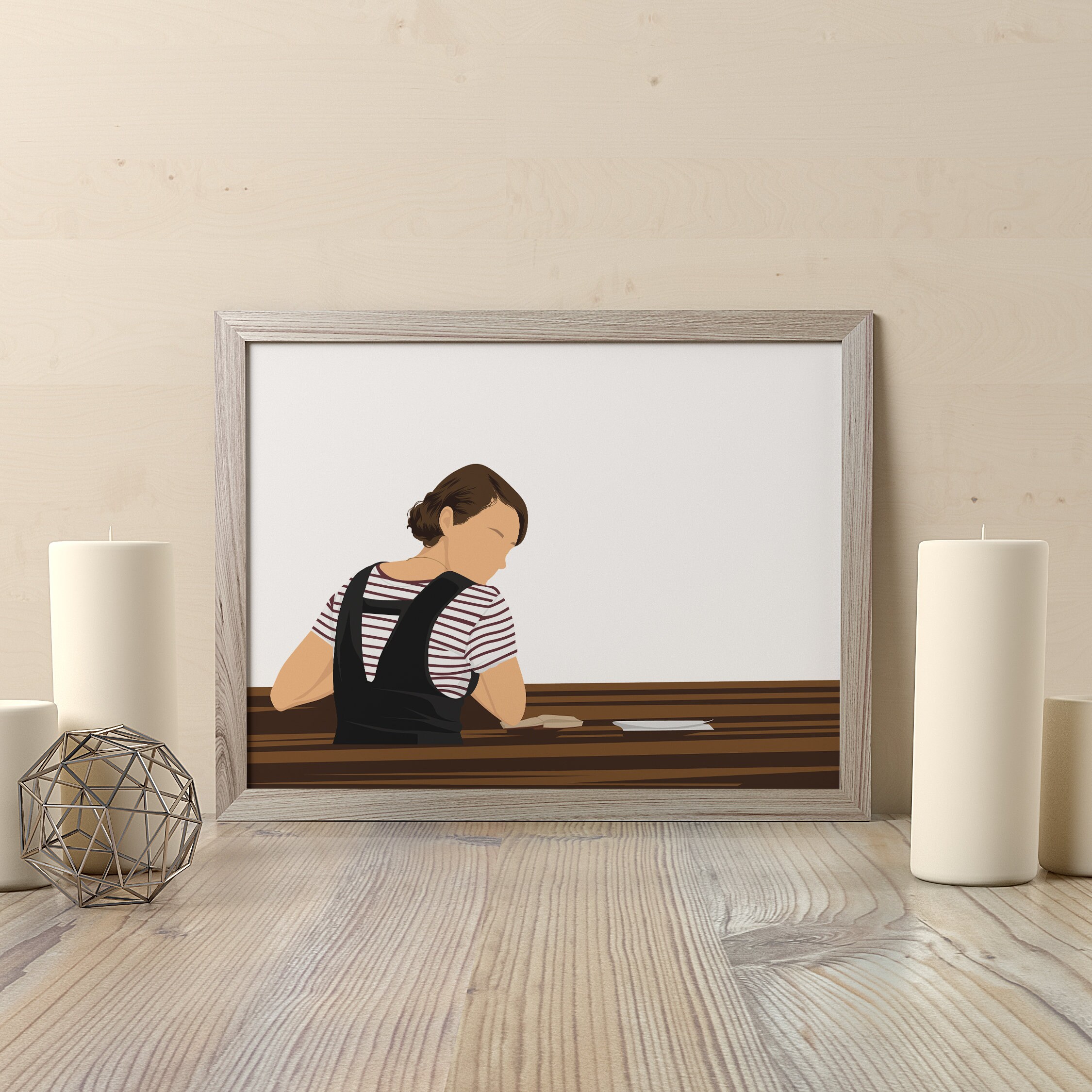 Fleabag Inspired Illustration, Phoebe Waller-bridge Illustration, Best ...