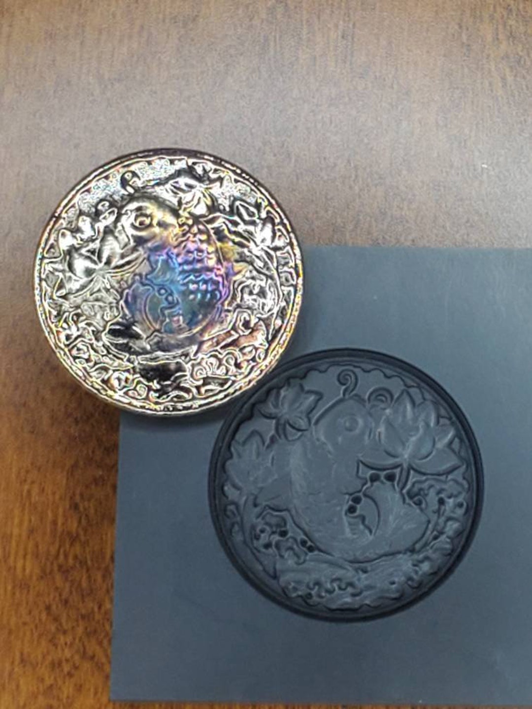 3D Graphite Mold Koi Fish - Etsy