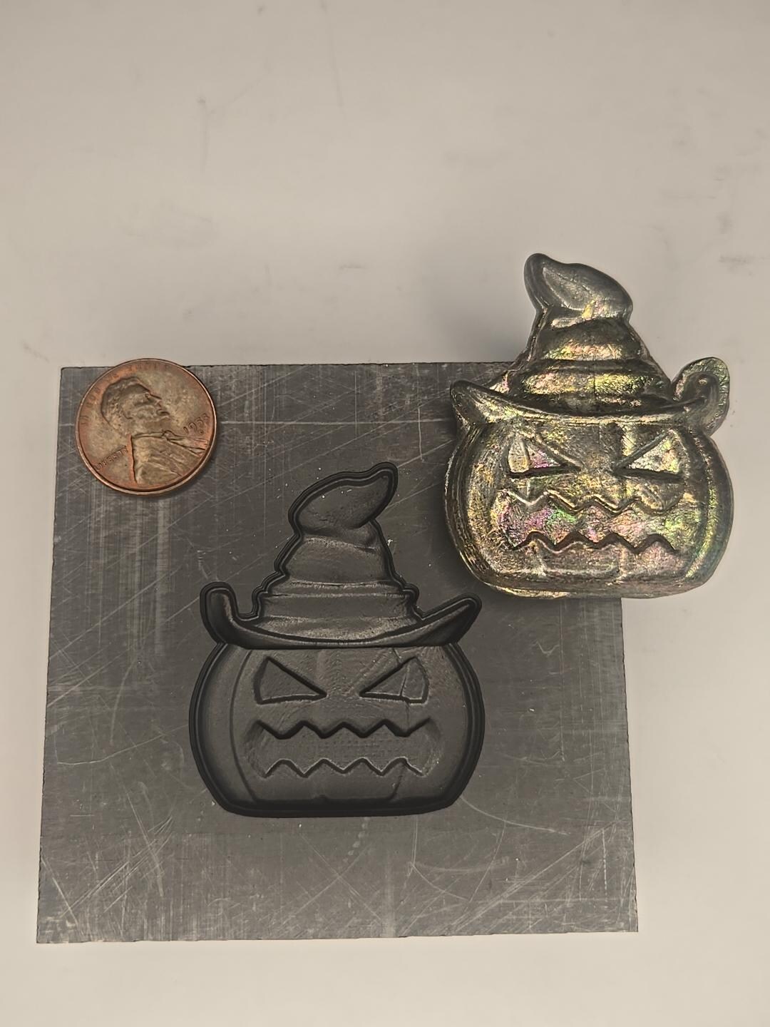 3D Graphite Ingot Mold Scary Pumpkin - Etsy