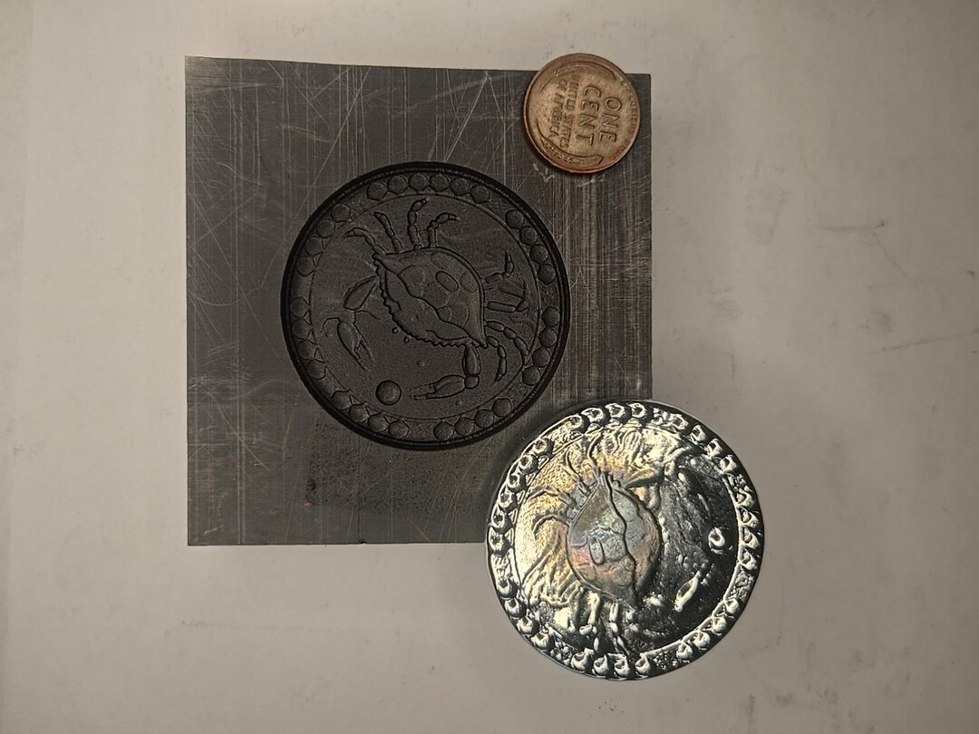 3D Graphite Ingot Mold Crab - Etsy