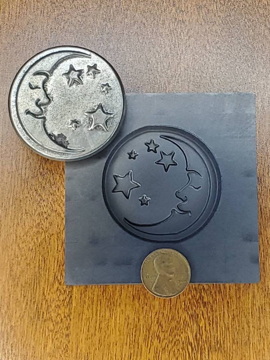 3D Graphite Mold Moon an Stars - Etsy