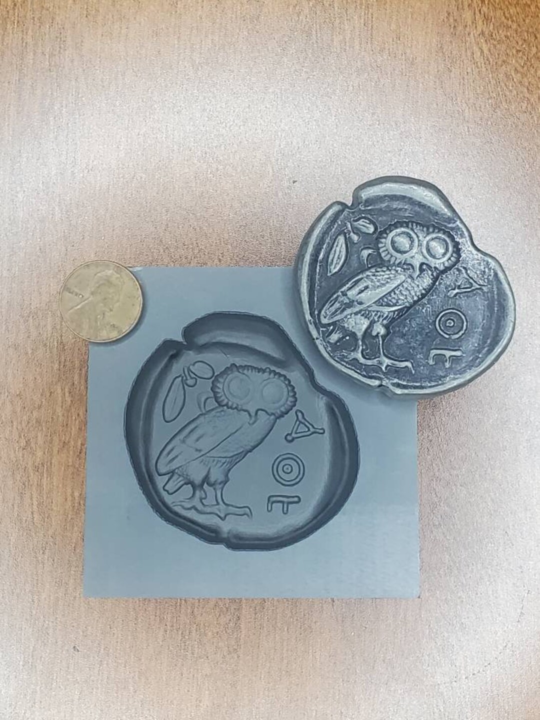 3D Graphite Mold Owl - Etsy