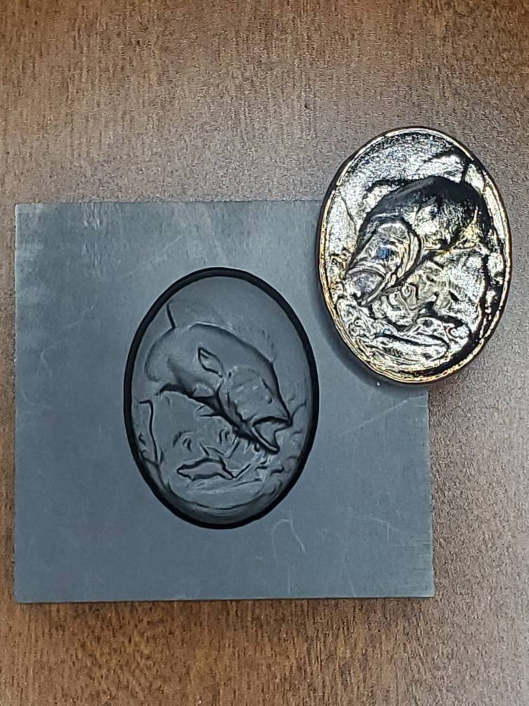3D Graphite Mold Big Fish - Etsy