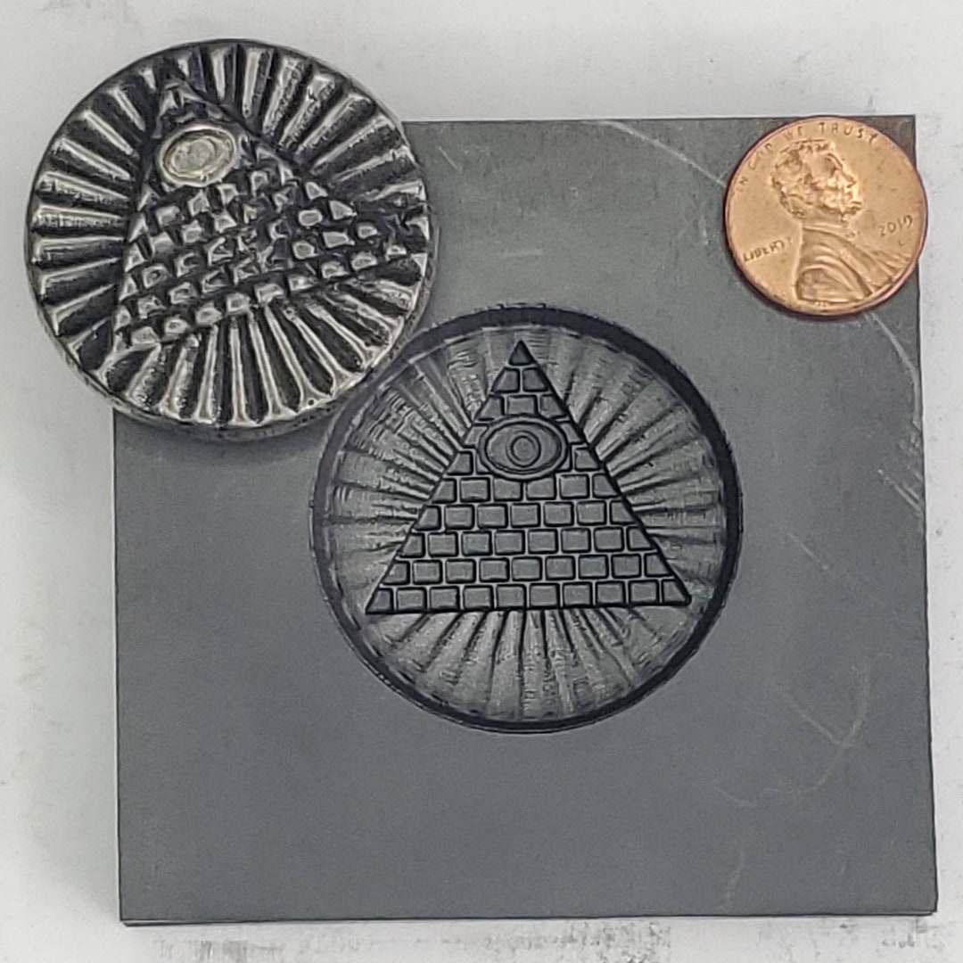 3D Graphite Mold Pyramid Eye - Etsy