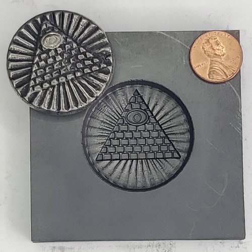 Graphite Mold: 3d Skull Version 2 Various Sizes - Etsy