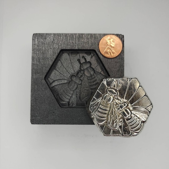 Molds For Silver 3 Oz Gold Texas Star Shape High Density Graphite Mold ...