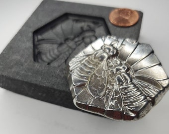 Graphite Mold: 3d Skull Version 2 Various Sizes - Etsy