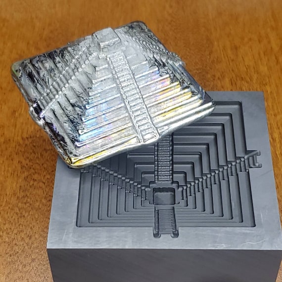 3D Graphite Pyramid Mold | Etsy