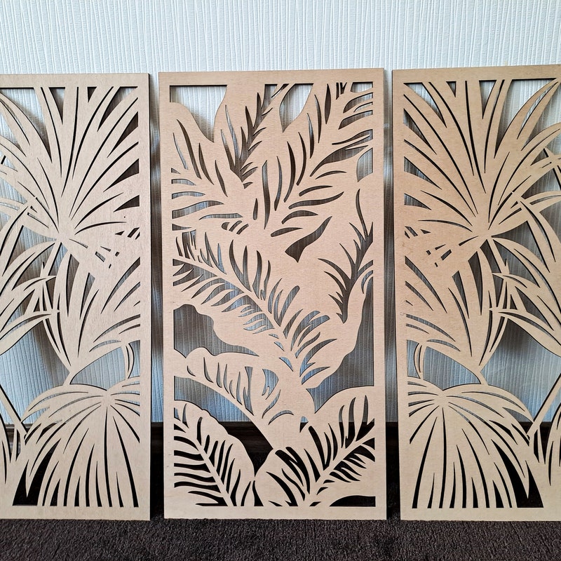 Wood Fretwork Wall Panels - Etsy