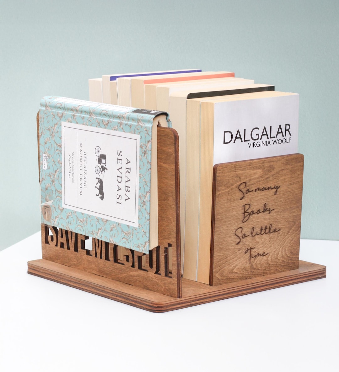 Mini Book Case Organizer, Bookmark for Readers, Gift for Book Lover ...