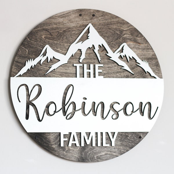 Wood Round Signs - Etsy
