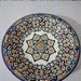 Moroccan Plate-moroccan Ceramic Plate-handmade Pottery-geometric Design ...
