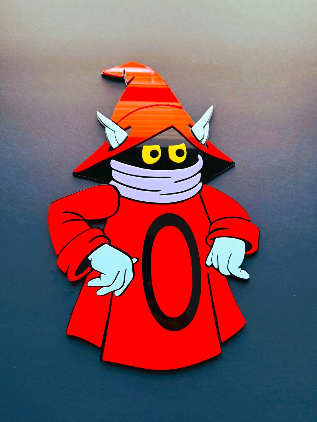 Laser Cut Acrylic He-man's Orko Wall Art 3D Wall Art Acrylic Wall Art ...