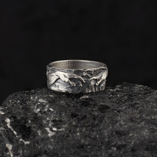 Hand Engraved Ring - Etsy