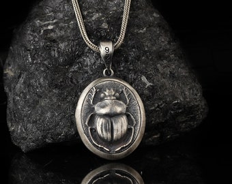 Silver Bug Pendant - Etsy