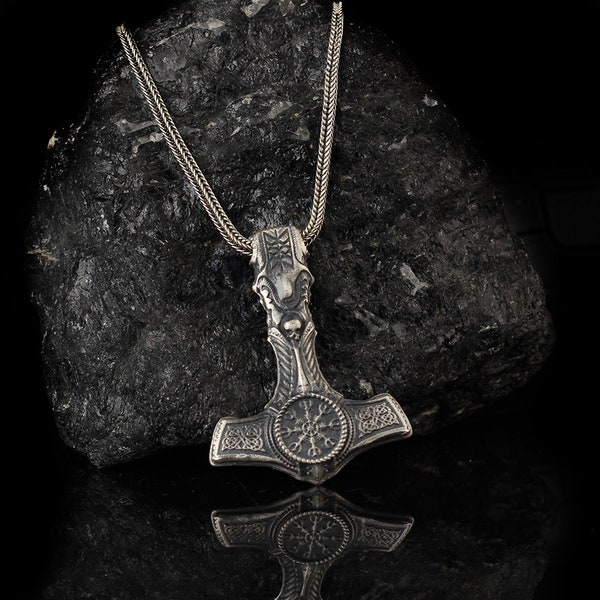 Thors Hammer Necklace - Etsy