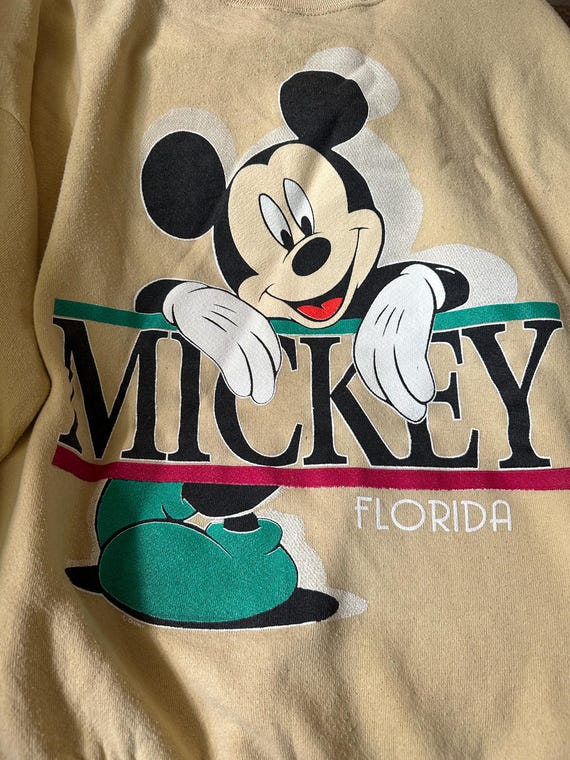Vintage Retro 1990s 90s Mickey Mouse Florida Disney S… - Gem