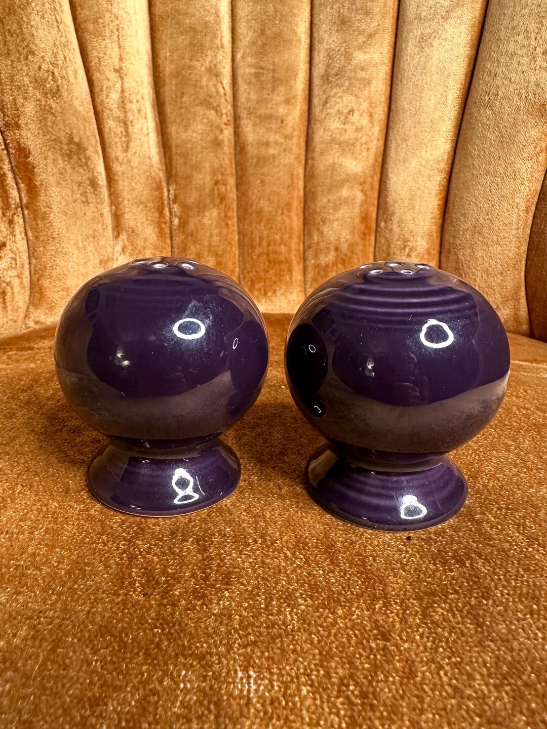 Fiesta Plum Purple Salt & Pepper Shakers - Etsy