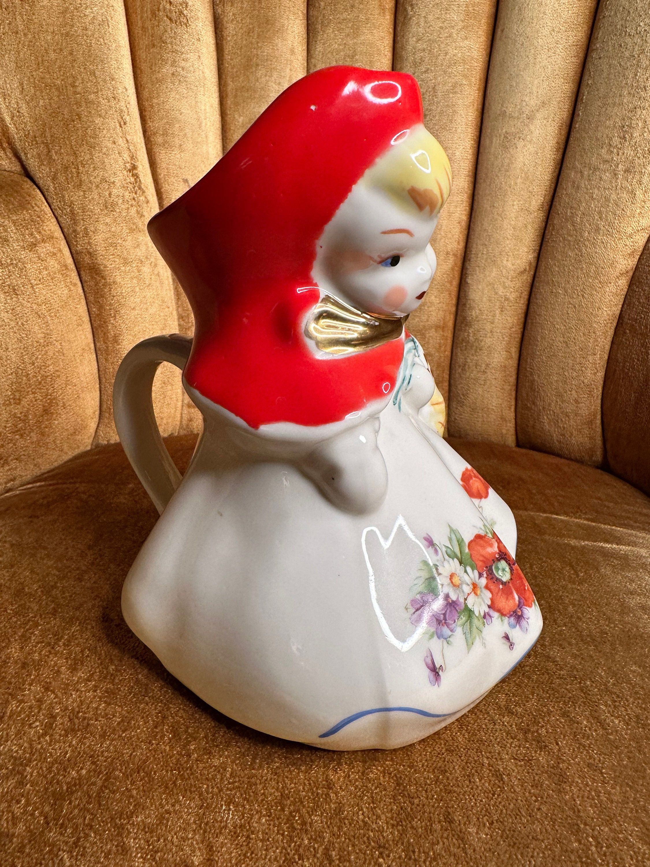 Vintage 1940s Hull Little Red Riding Hood Pitcher - Etsy