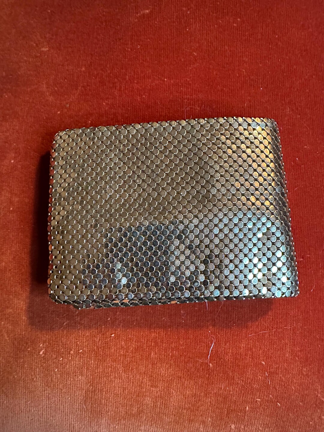 Vintage Whiting & Davis Gold Mesh Wallet - Etsy