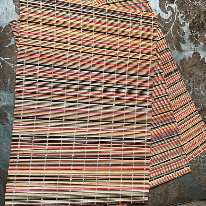 Bamboo Bamboo Placemat - Etsy
