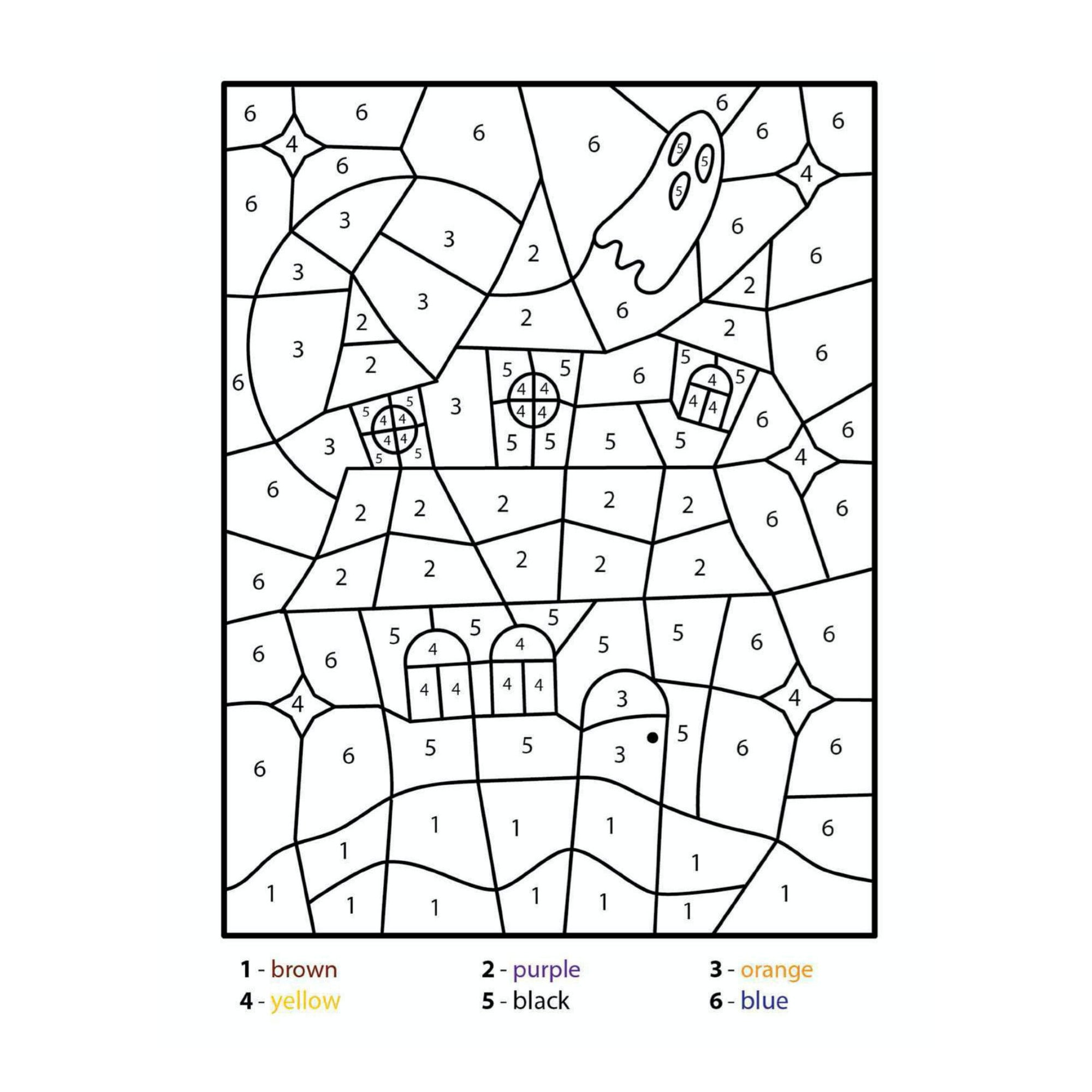 100 Halloween Coloring Book Pages | Kids & Adults | Digital Download ...