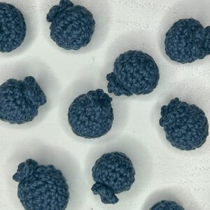 Blueberry Crochet Pattern: Play Food Berry (PDF Pattern) - Etsy