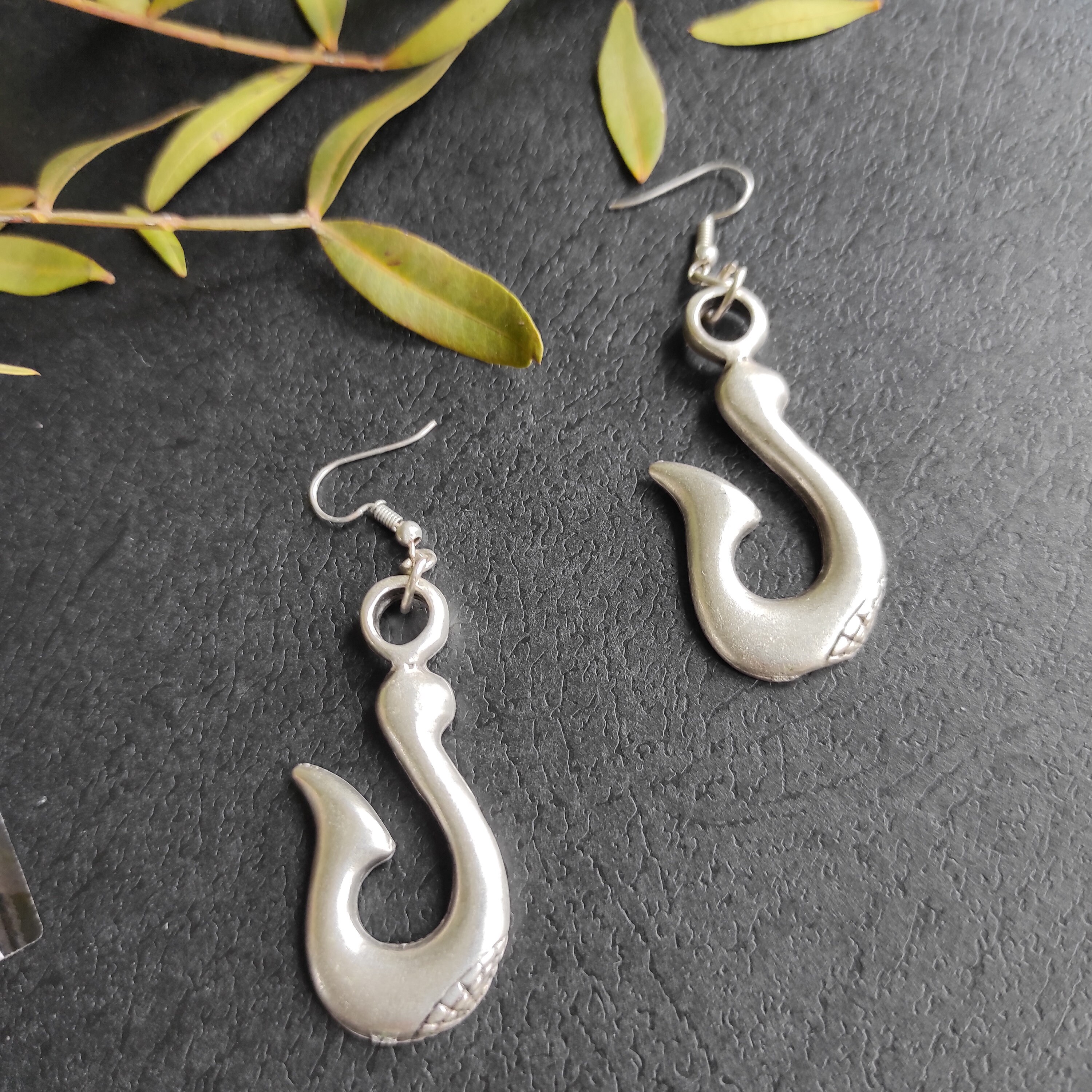 Abstract Dangle Drop Earrings-silver Bohemian Jewellery-huge Women ...