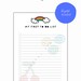 To Do List for Kids, My First to Do List, Daily Checklist for Kids ...
