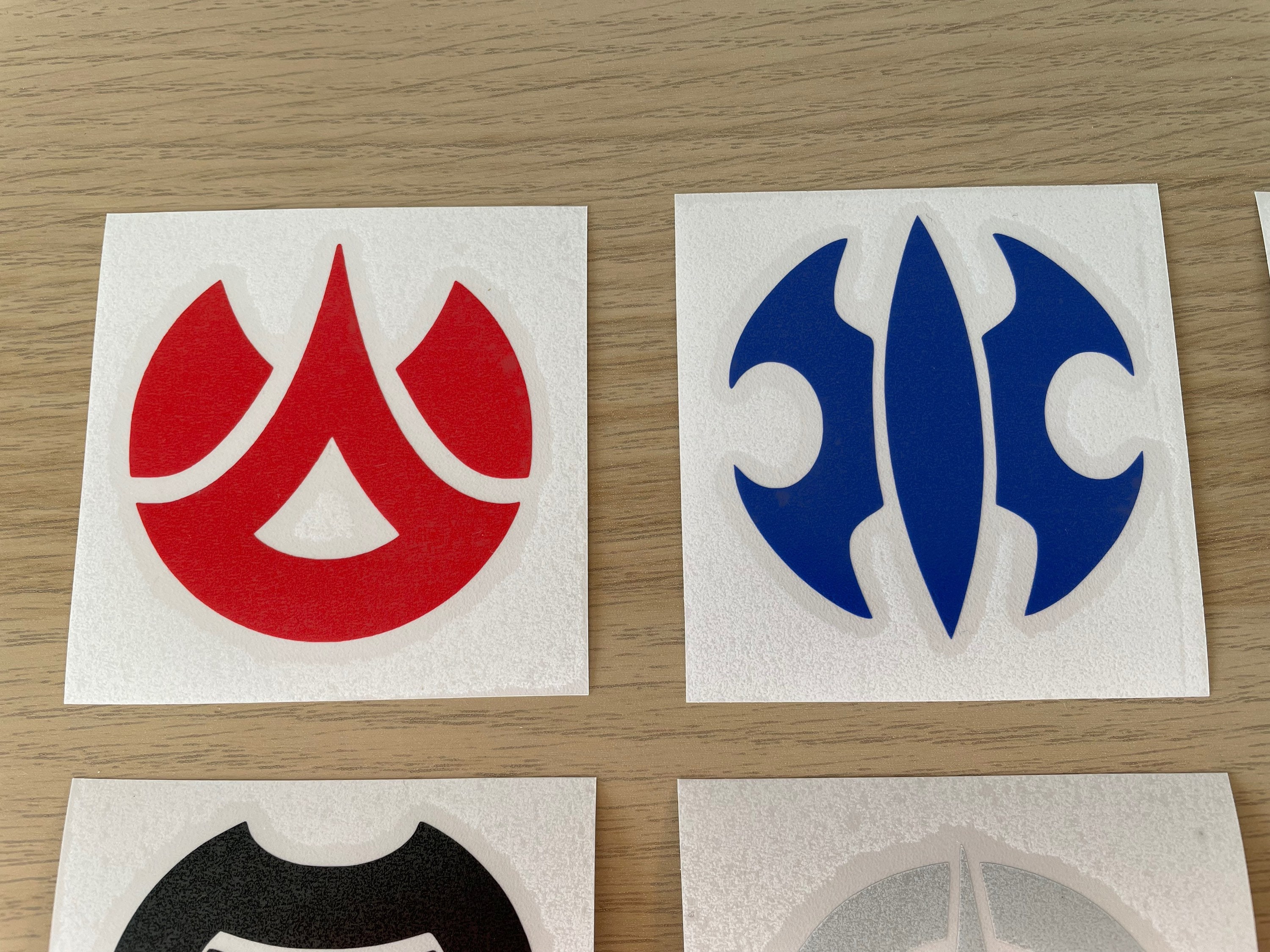 Bakugan Attribute Symbols Vinyl Decal Sticker Pack/bundle of 6 - Etsy ...