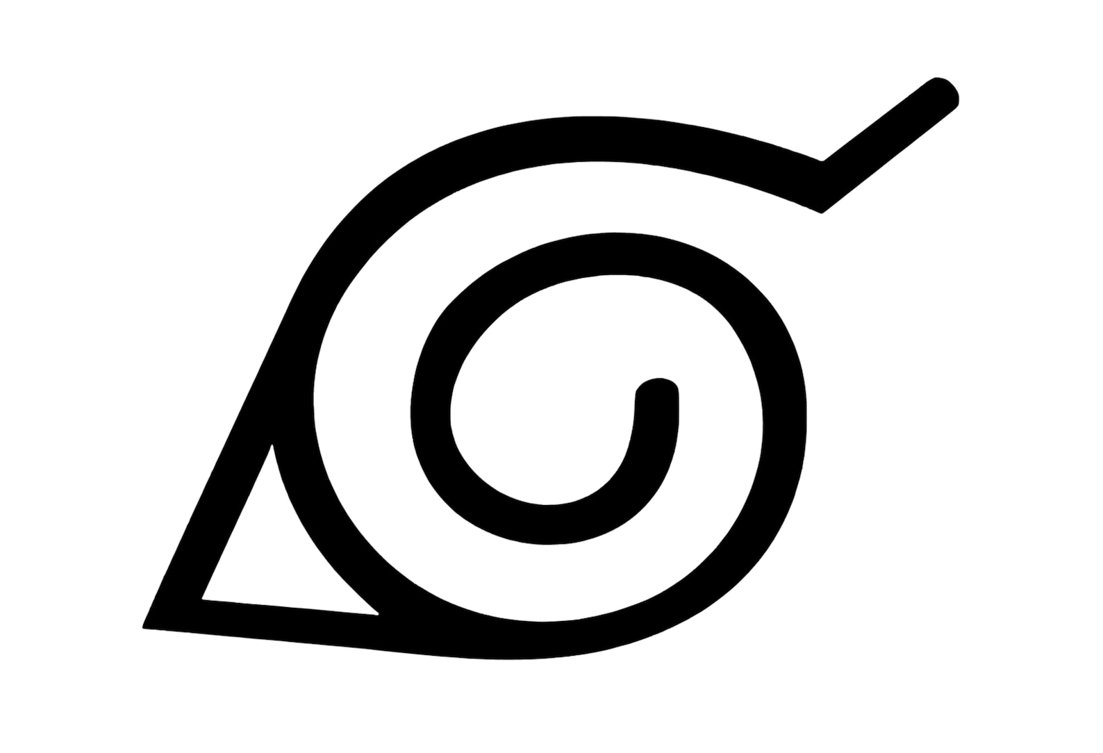 Naruto Konoha Symbol Vinyl Decal Sticker 20 COLOURS | Etsy Australia